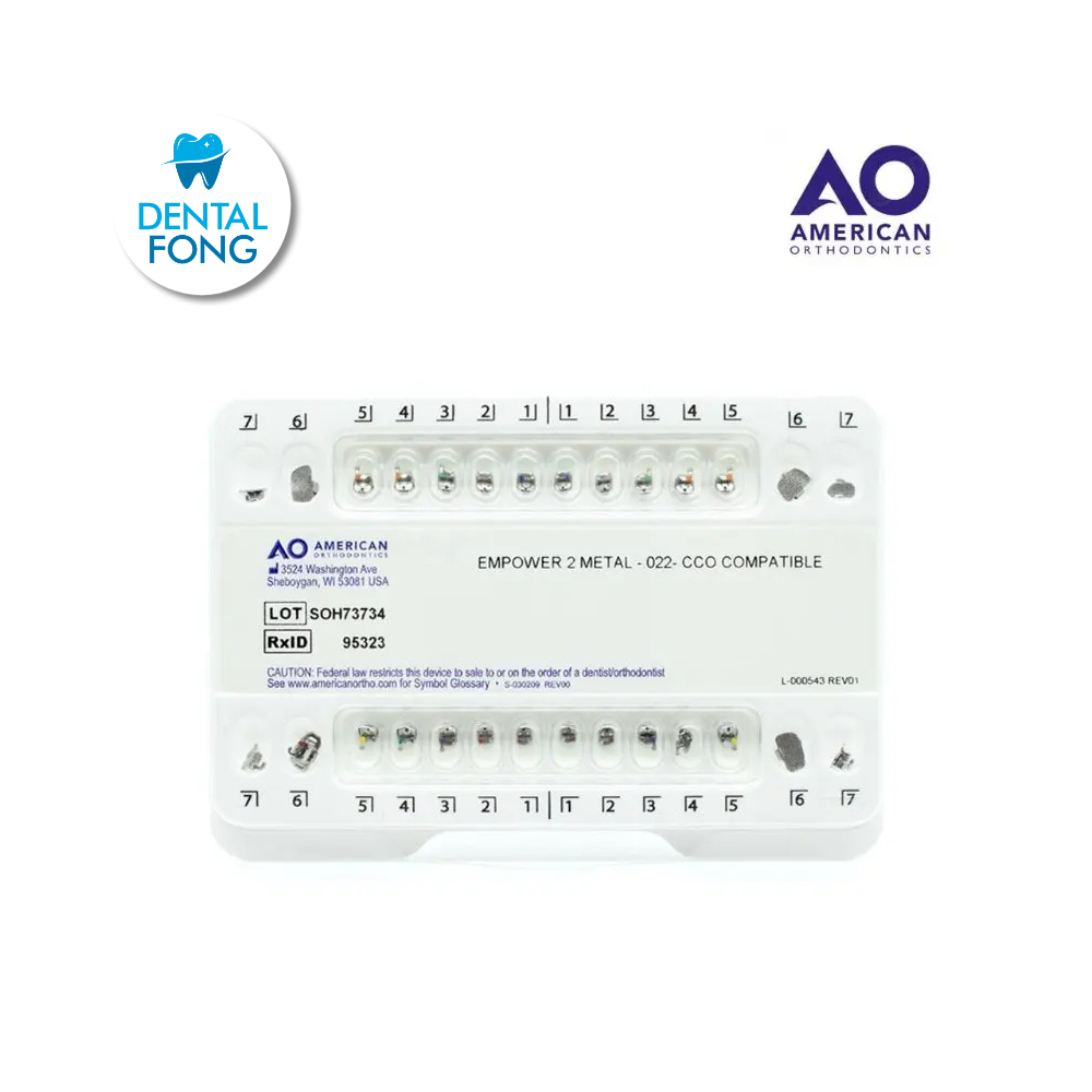 BRACKETS AUTOLIGADO EMPOWER .022 JGO CCO INTERACTIVO C/T 6 Y 7 ...